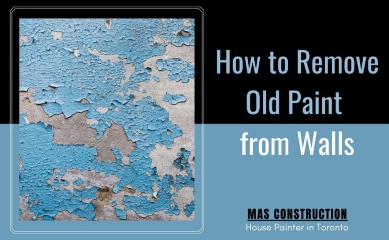 How to Remove Old Paint from Walls by the House Painter
