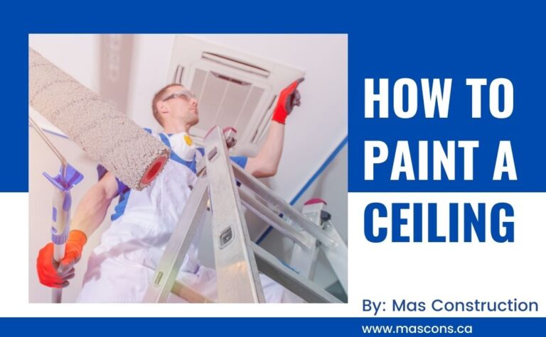 How to Paint a Ceiling Tips by Interior Painter in Toronto